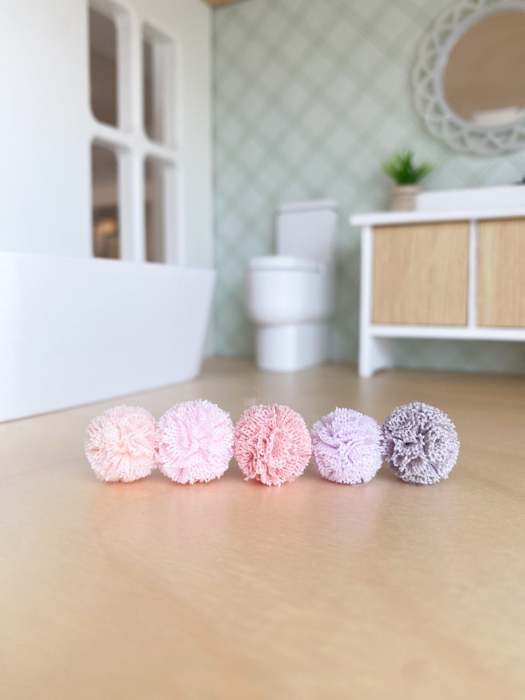Dollhouse Bath Tub Bar Duck Loofah | Dollhouse Accessories 1:12 Scale ...