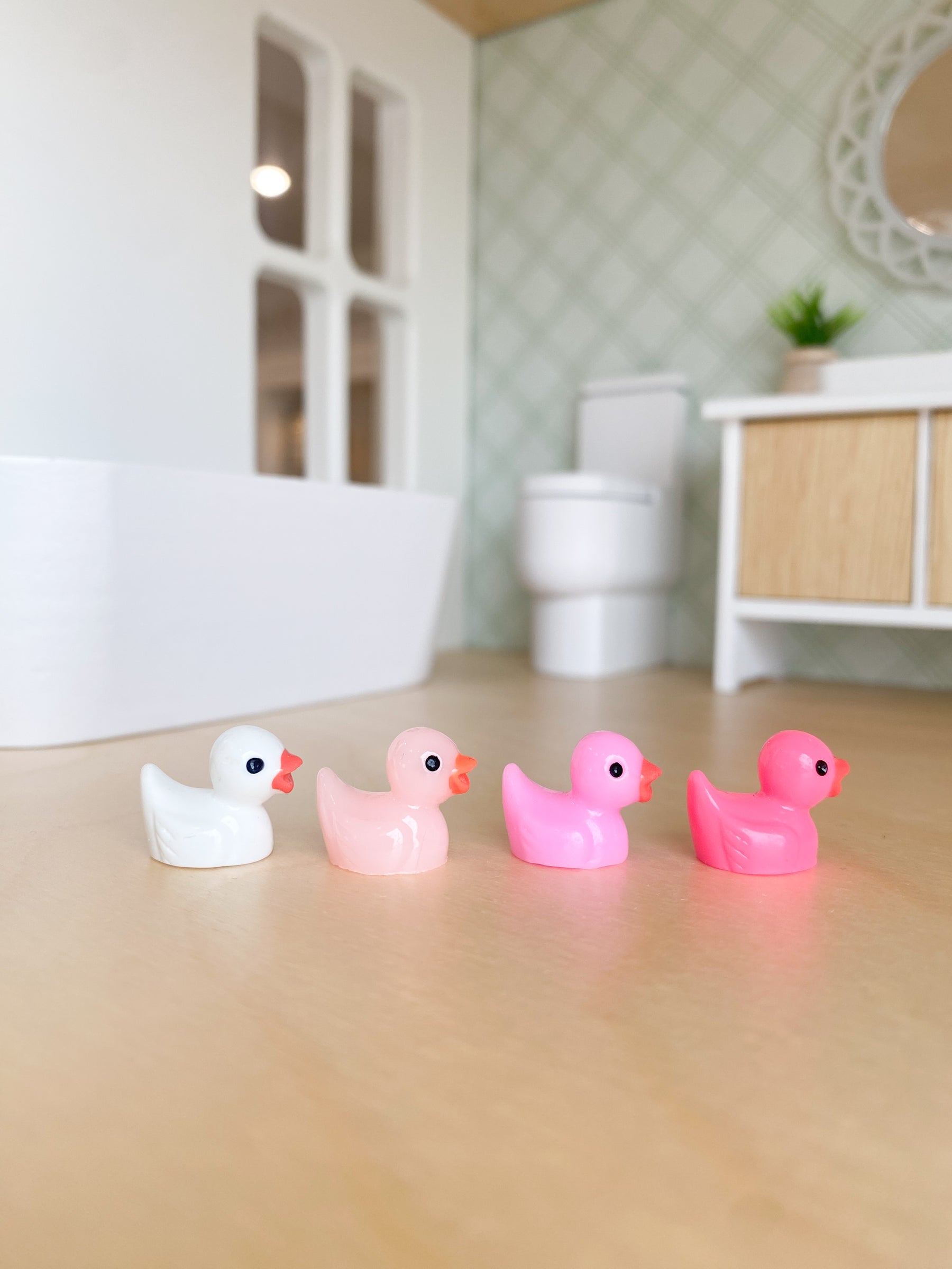 Dollhouse Bath Tub Bar Duck Loofah | Dollhouse Accessories 1:12 Scale ...