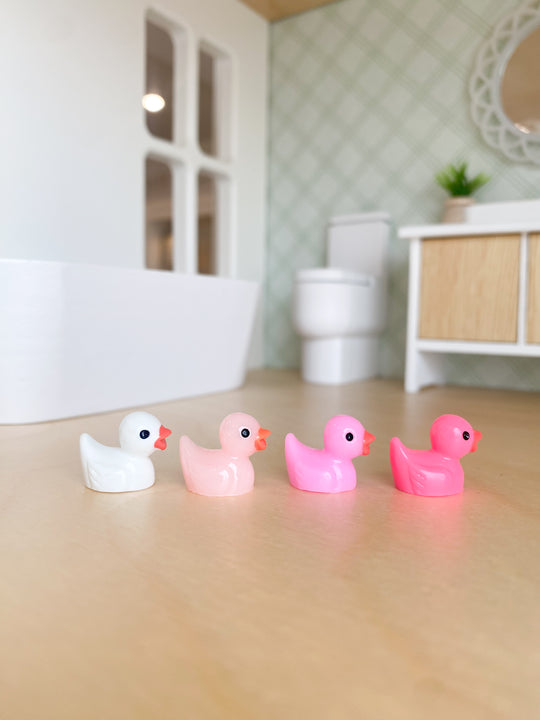 Dollhouse Bath Tub Bar Duck Loofah | Dollhouse Accessories 1:12 Scale ...